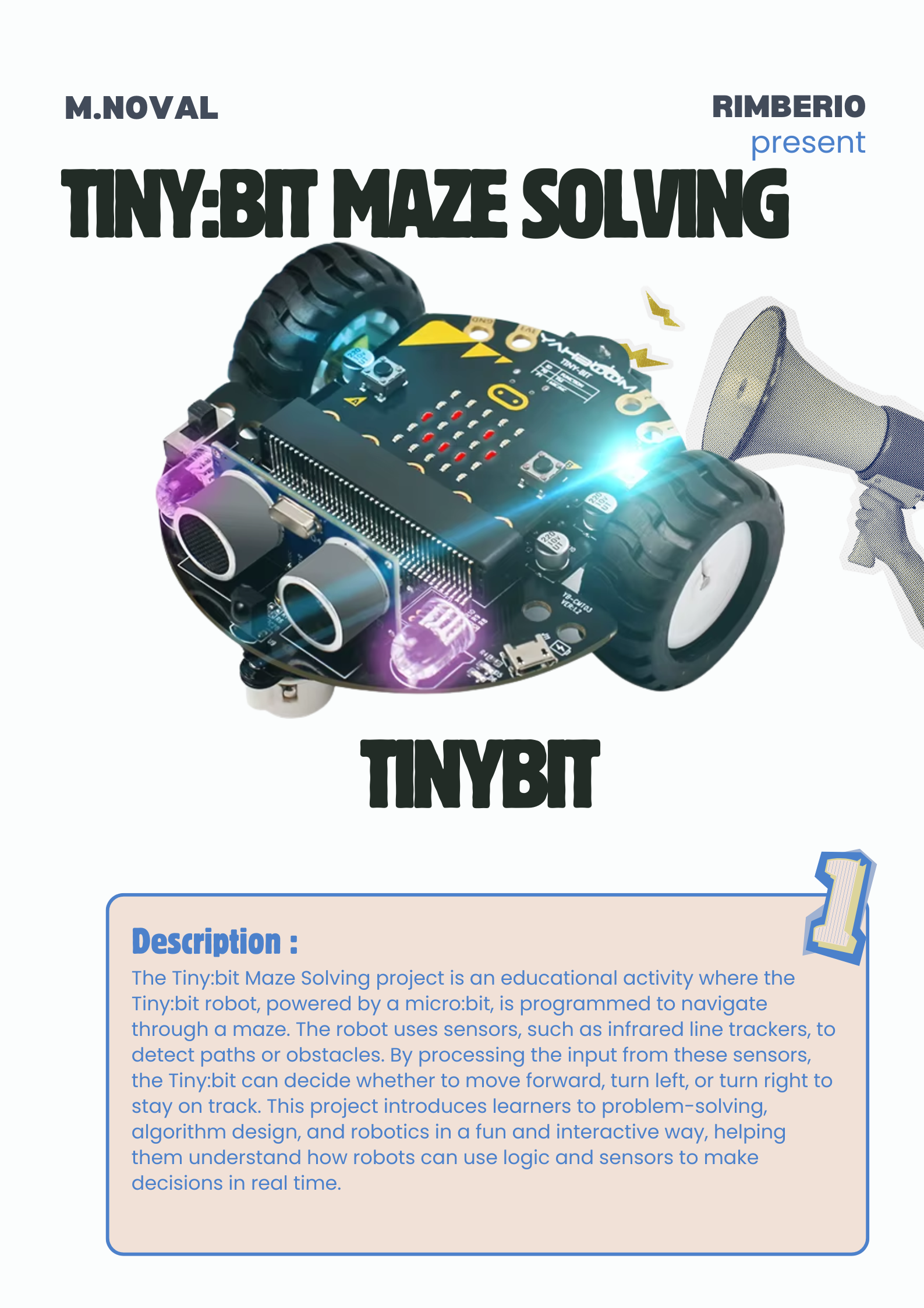 Tiny:bit Maze Solving – My Blog
